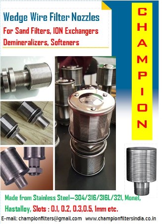 Wedge Wire Vee Wire Nozzles - HeroFilters